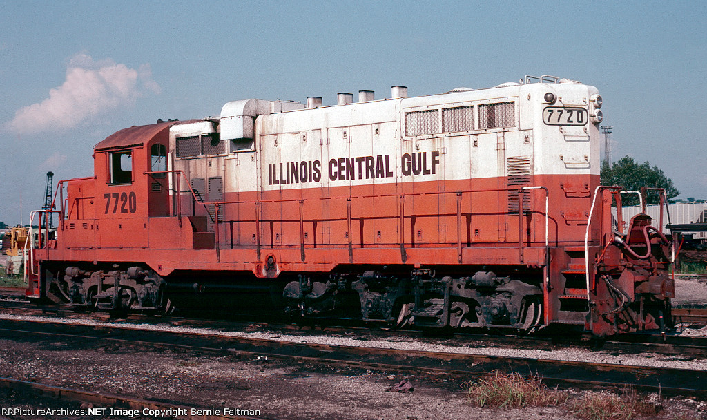 Illinois Central Gulf GP8 #7720
